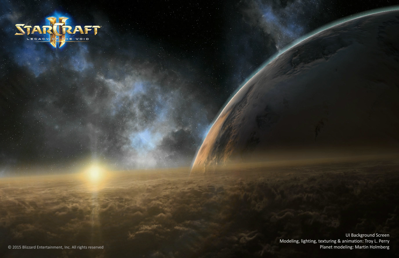 Troy Perry - Starcraft2: Legacy of the Void Environments