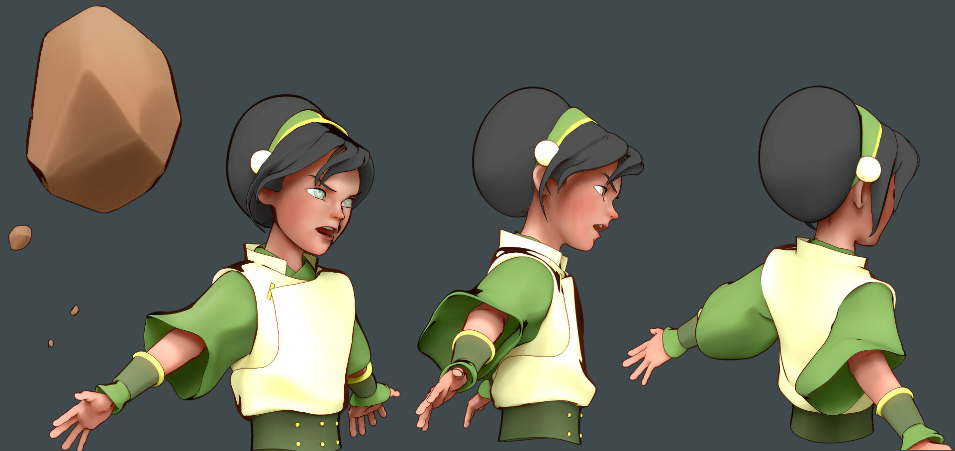 ArtStation - Avatar: TLA - Toph