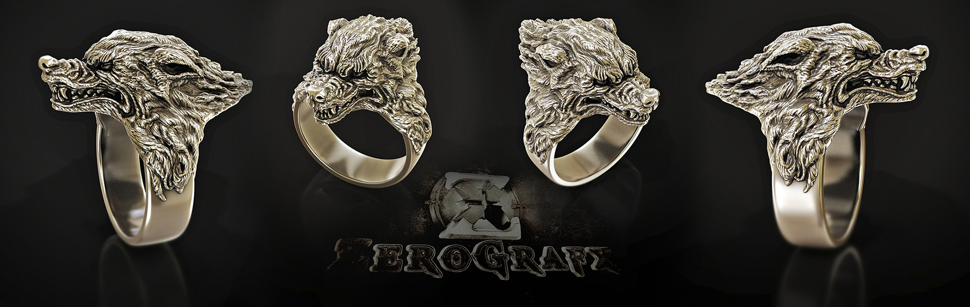 ArtStation - Wolf Ring