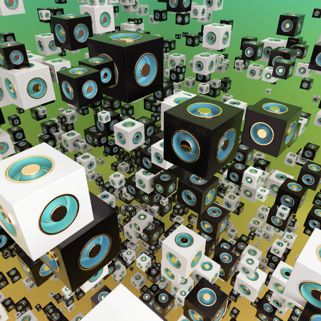 ArtStation - Cube array