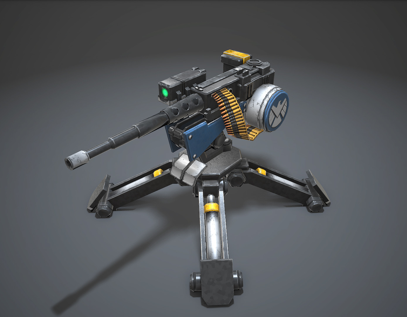 Tim Scott - shield Machine Gun Turrets