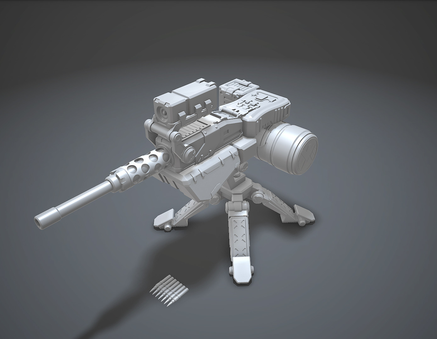 Tim Scott - shield Machine Gun Turrets