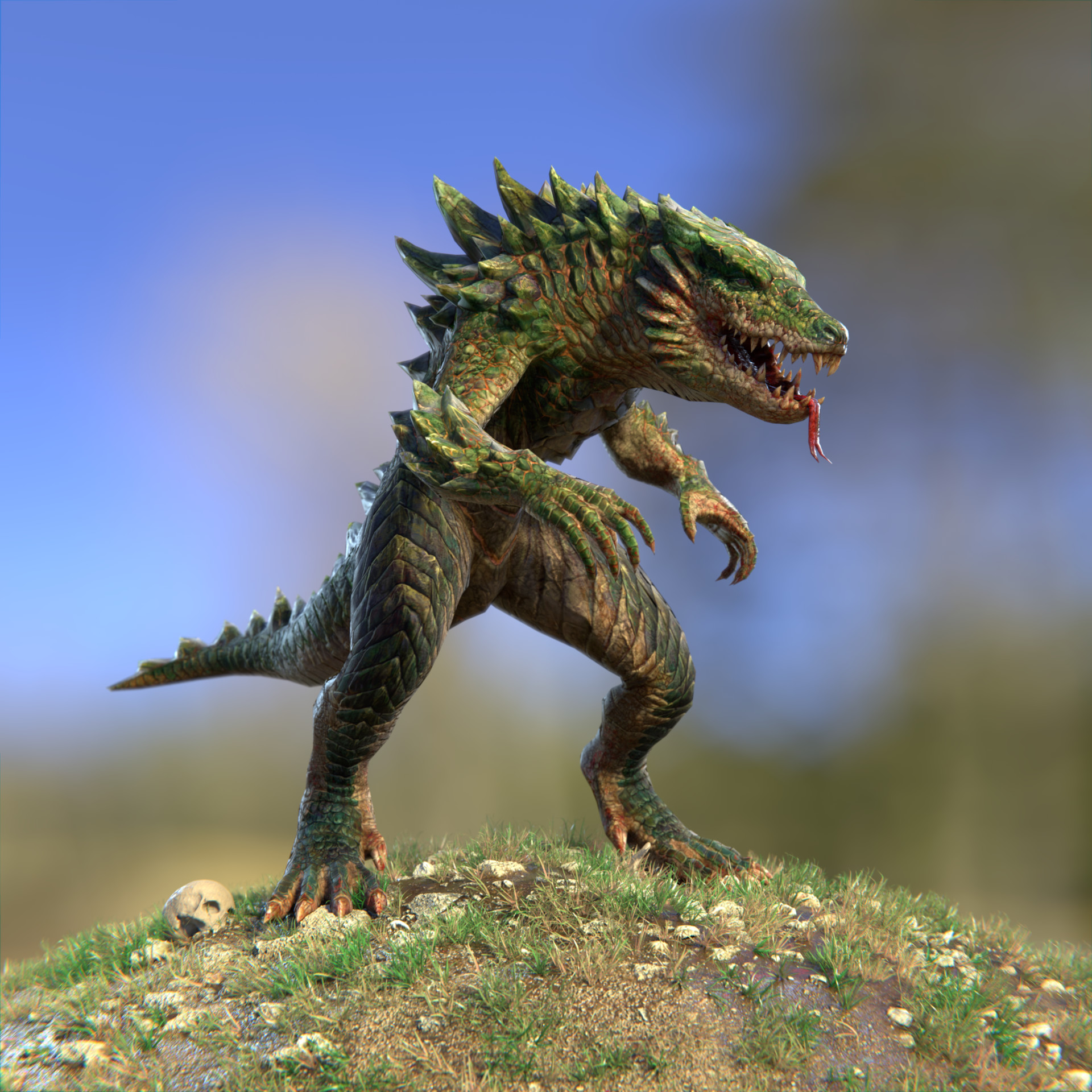 ArtStation - Lizard