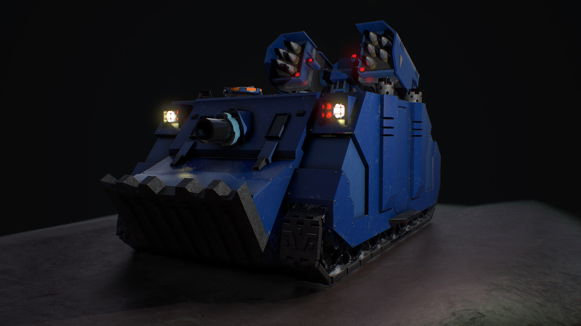 Pol Casas - Warhammer 40k Whirlwind FanArt