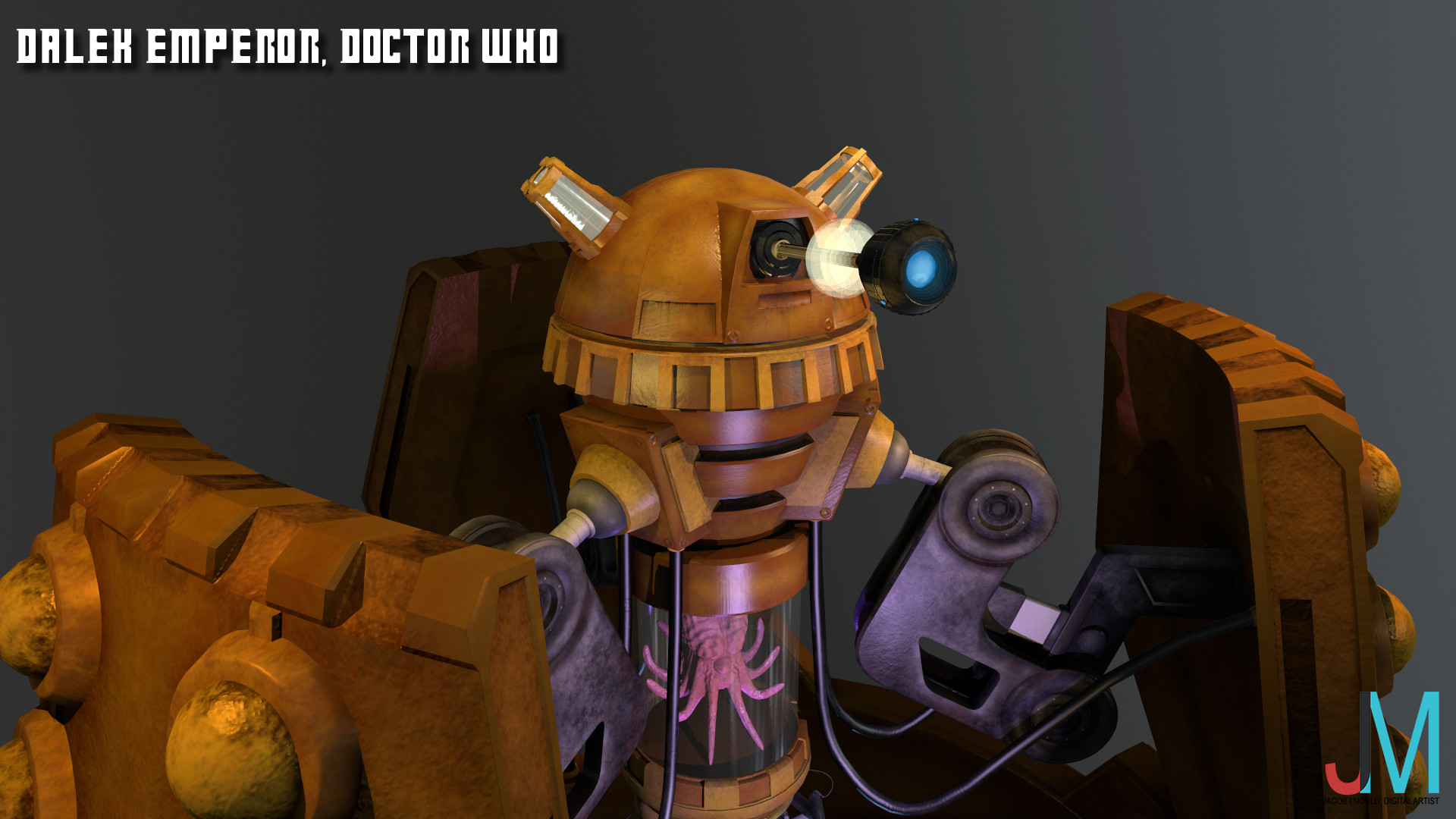 Jacob Mould - Emperor Dalek, 3D Model