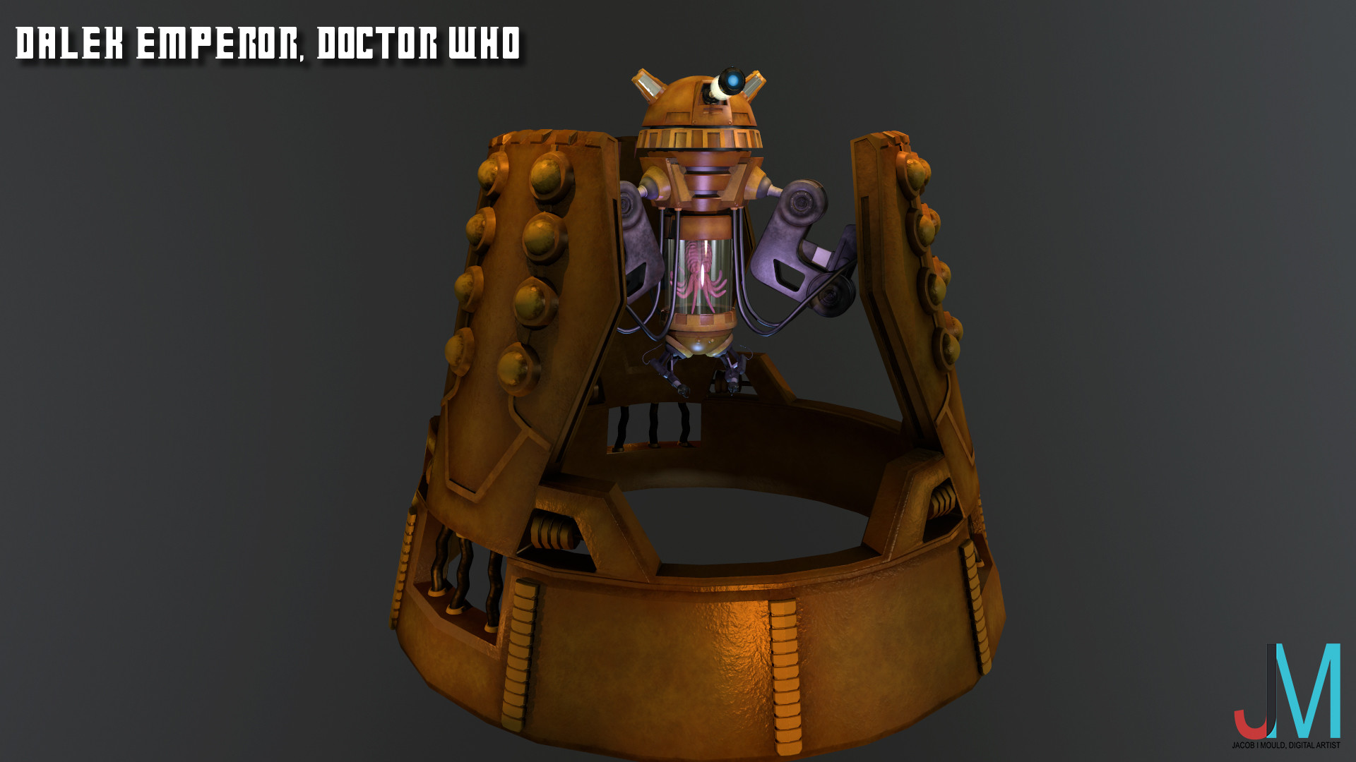 Jacob Mould - Emperor Dalek, 3D Model