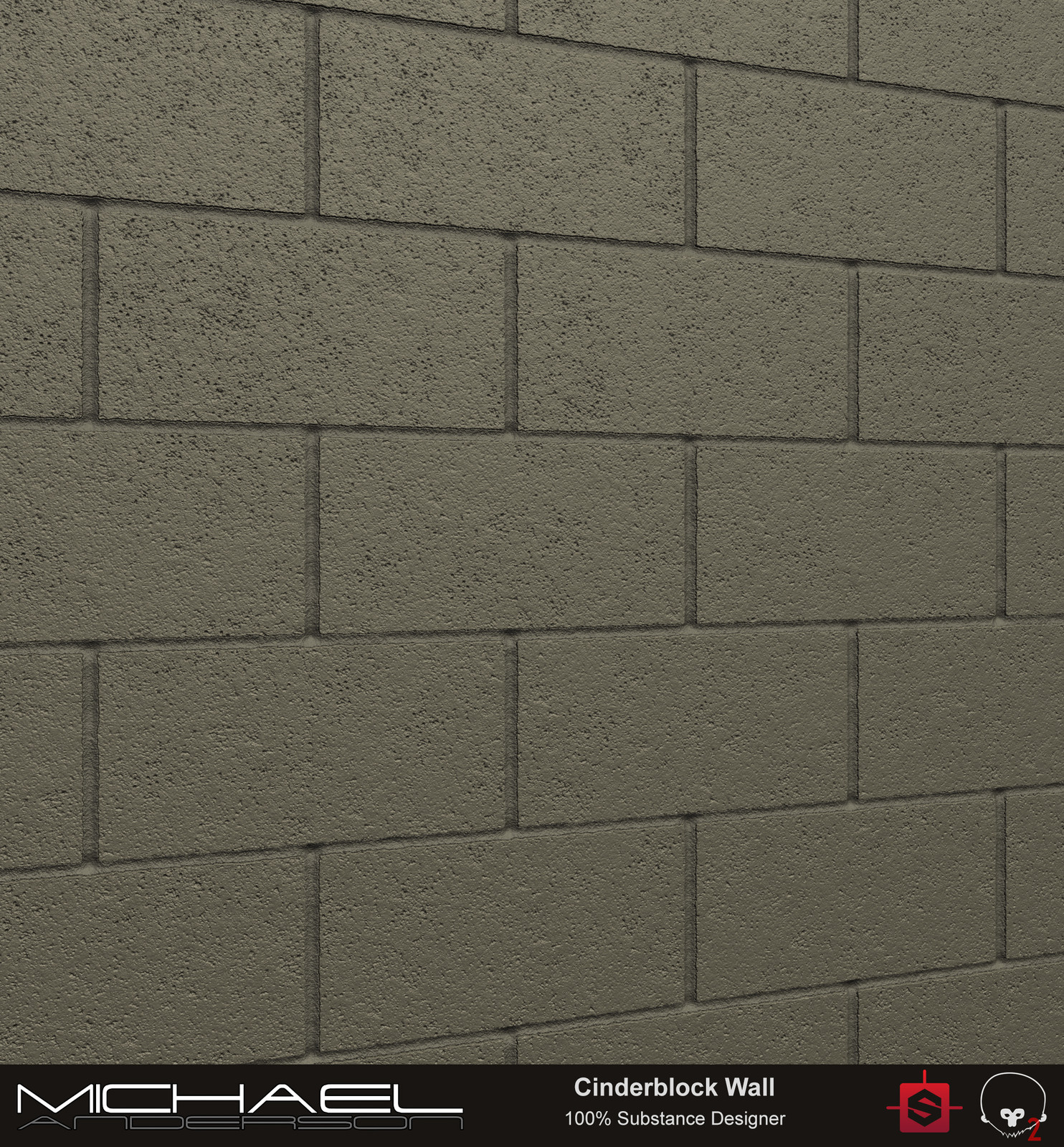 Michael Anderson - Cinderblock Wall