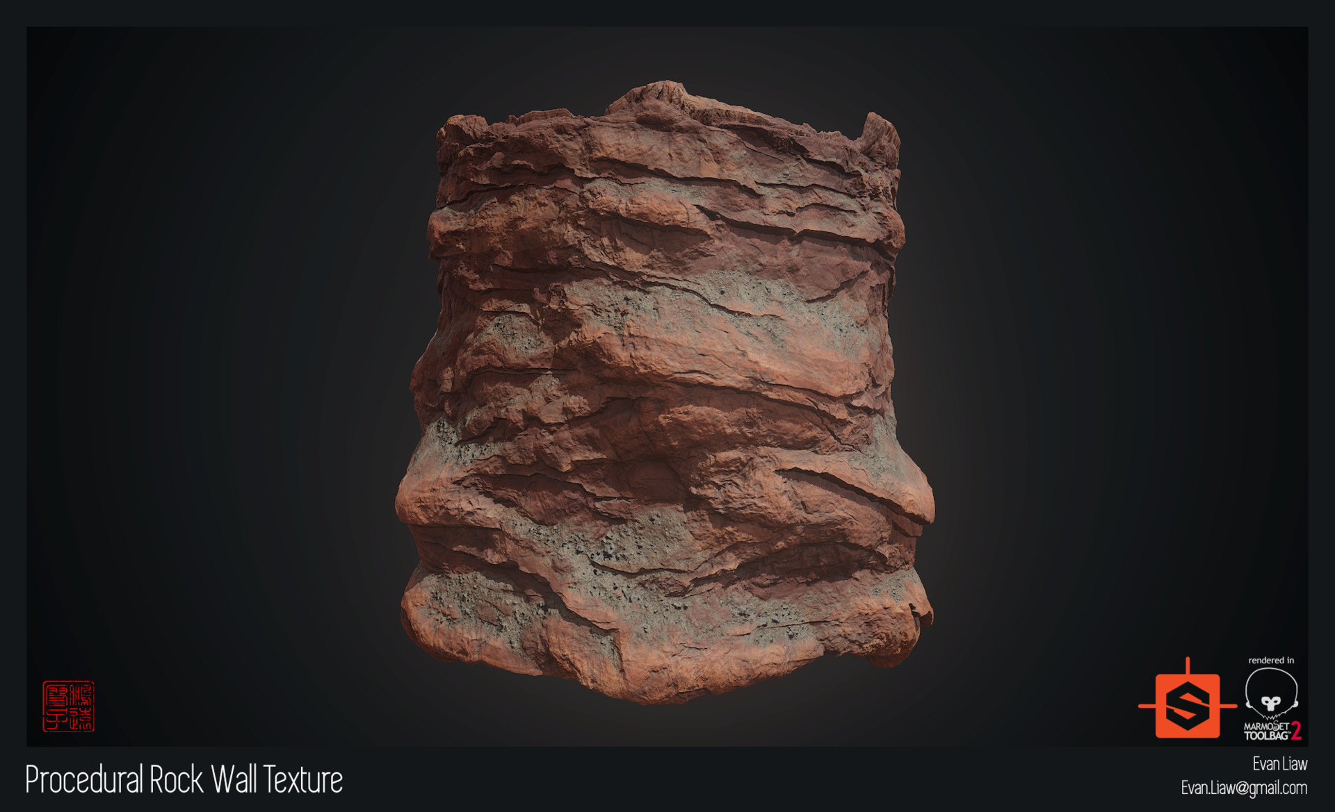 ArtStation - Procedural Rock Wall