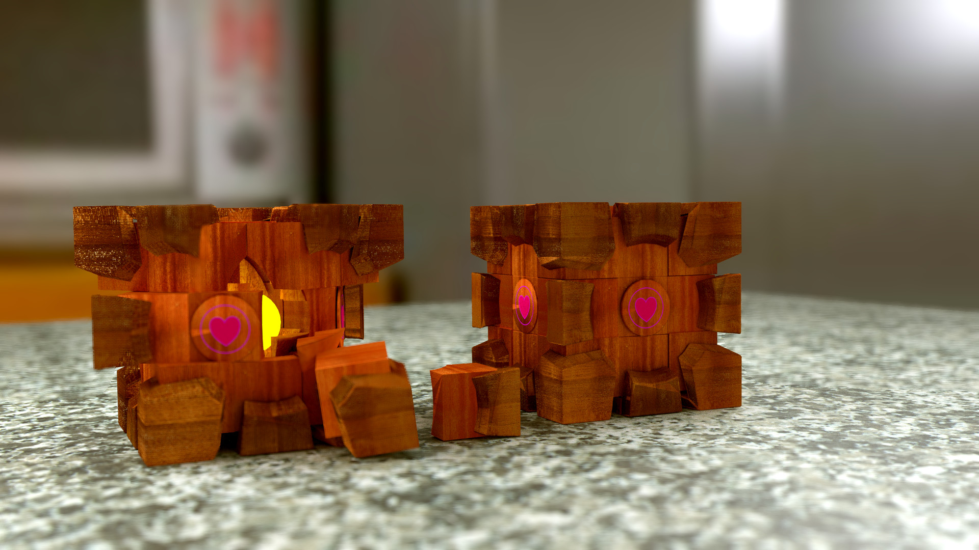 companion cube scream