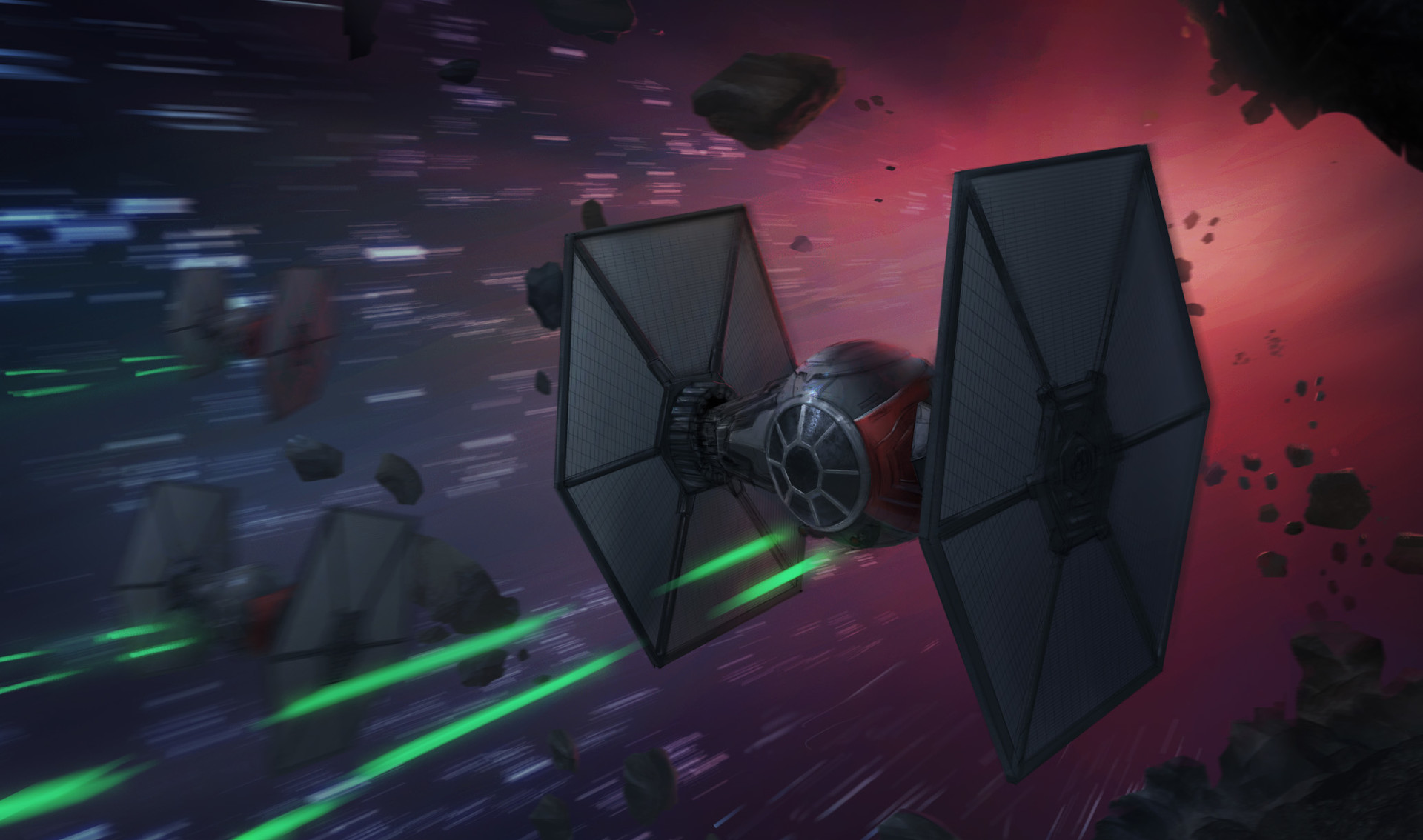 ArtStation - First Order TIE Fighter