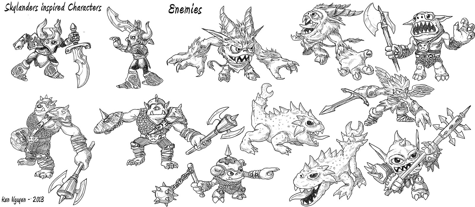 skylanders trap team characters coloring pages