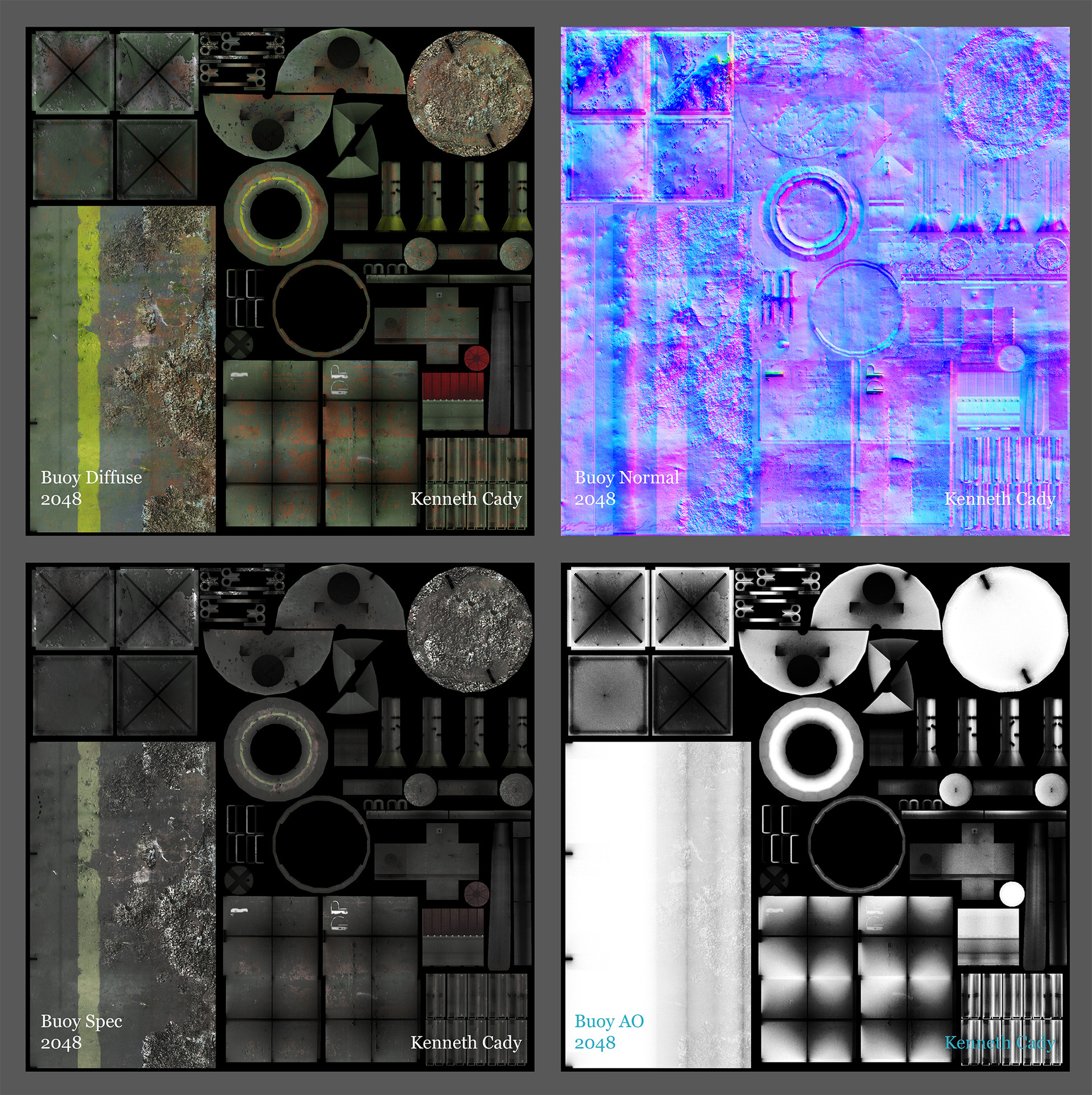 Kenneth Cady - Buoy Textures