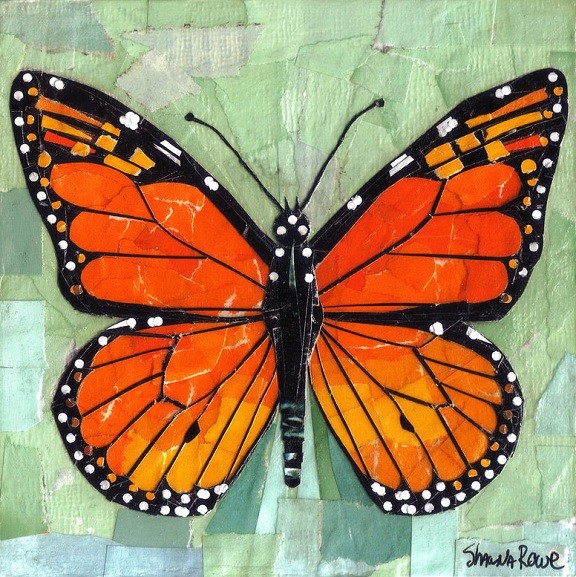 ArtStation - Paper Butterfly - Monarch