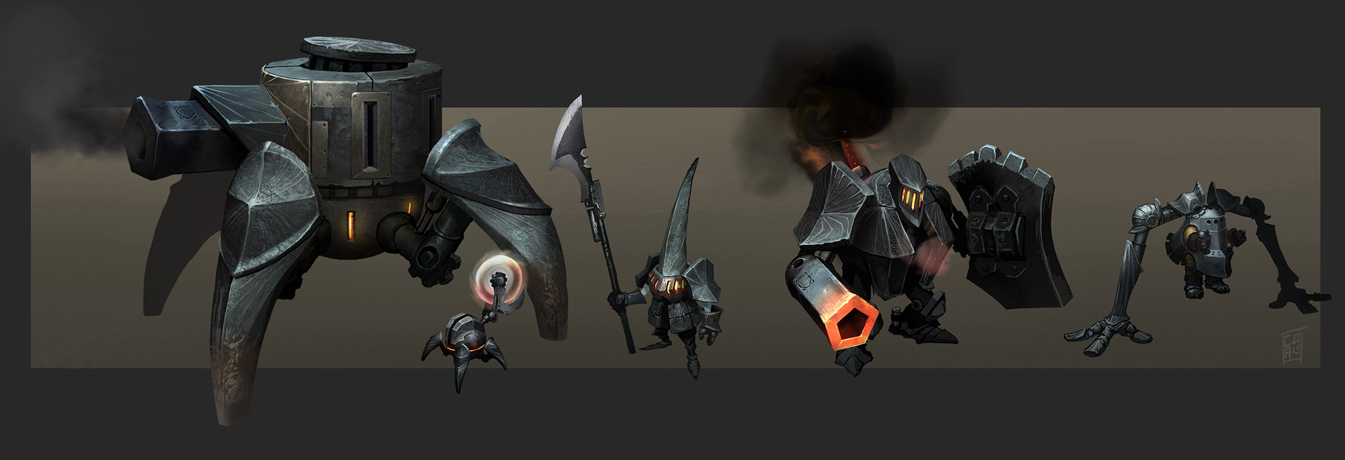 ArtStation - Gang of dwarfs