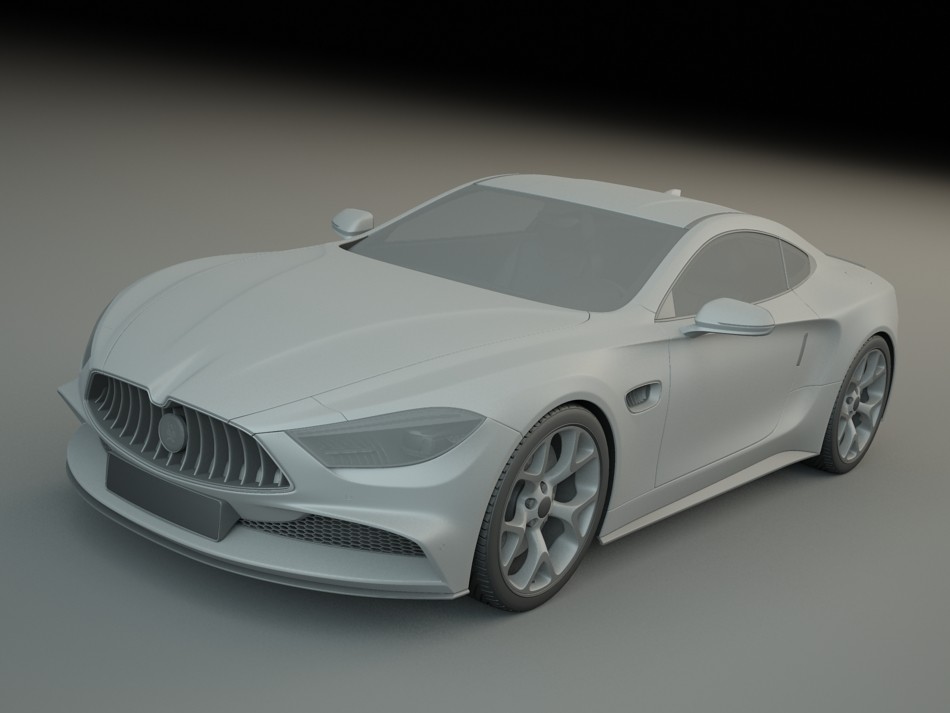 ArtStation - Coupe (no name car)