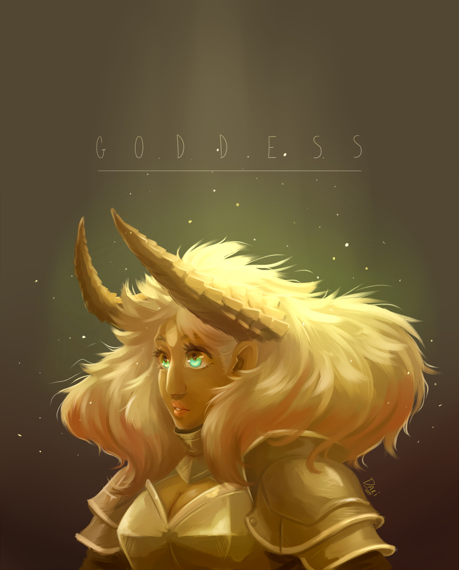 ArtStation - Armoured Lady