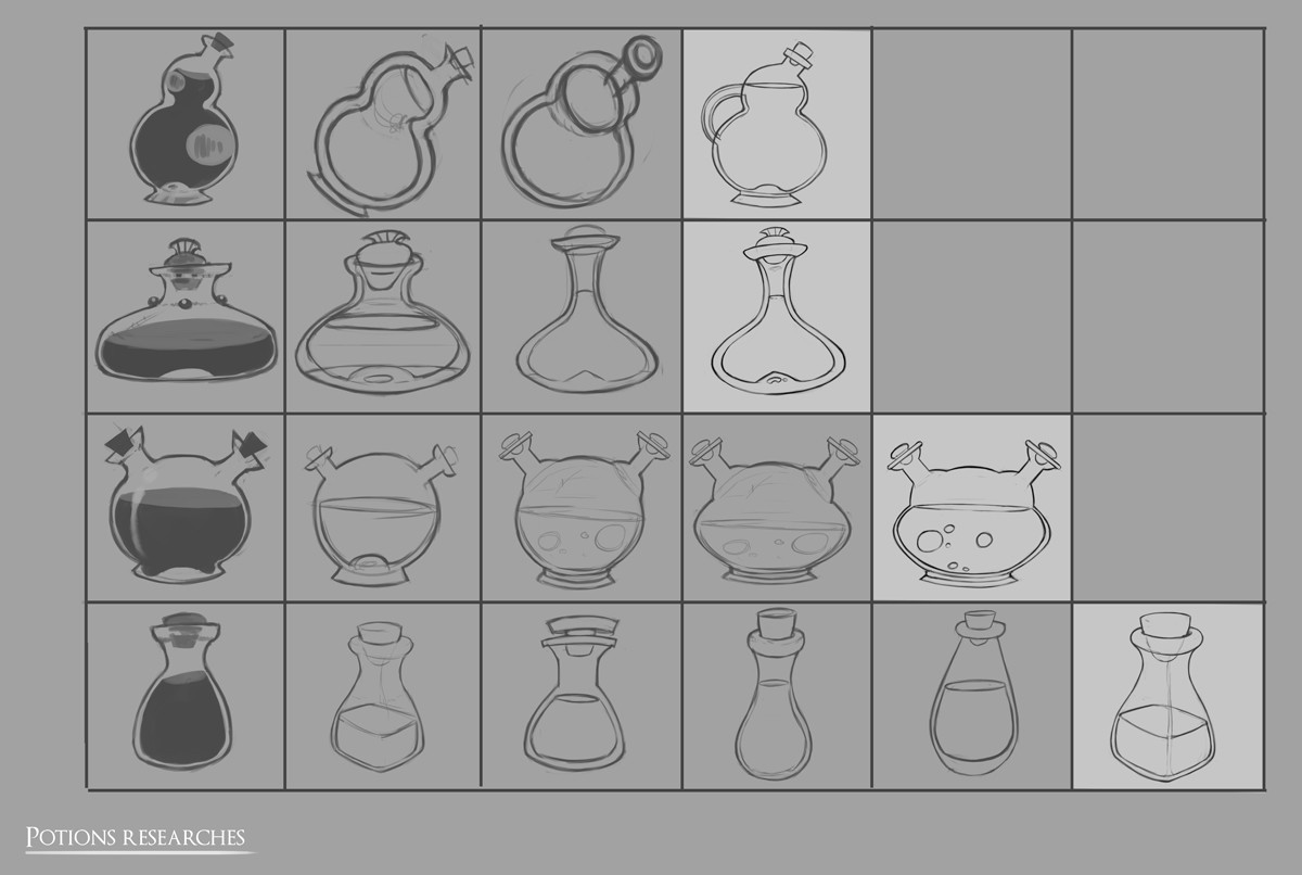 Benjamin Mathieu - Fake potion game