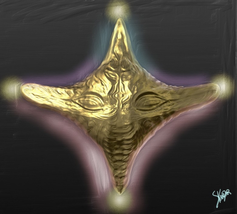 ArtStation - Golden Gia Totem