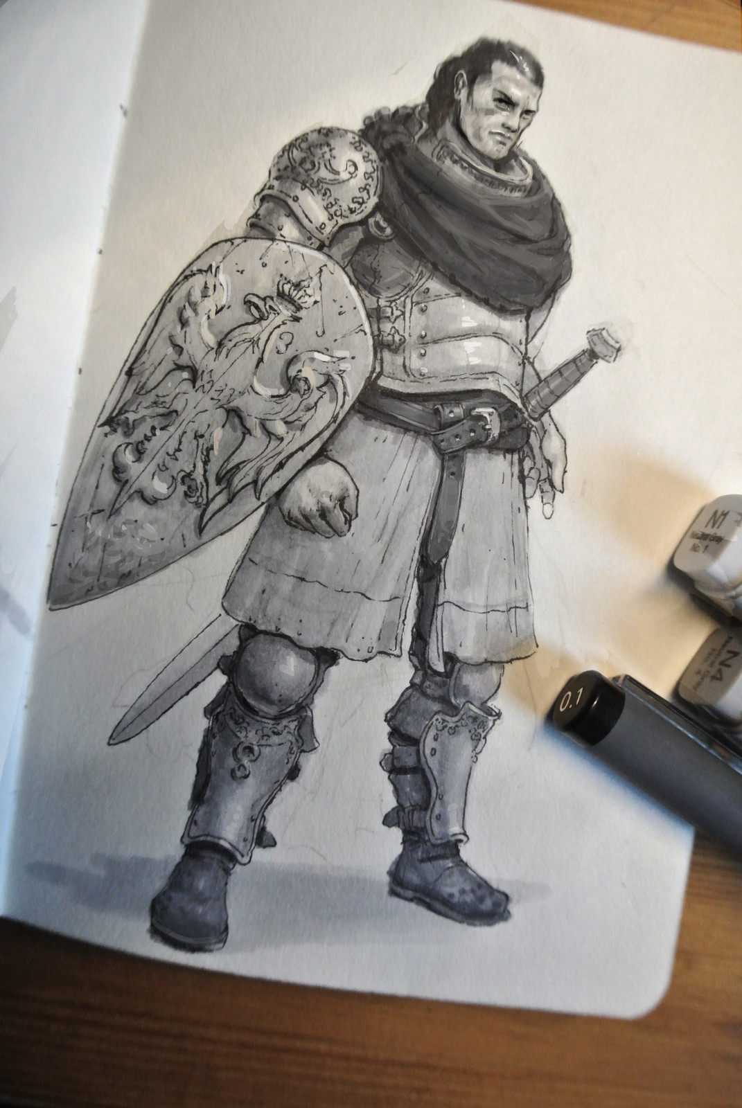 Michal Kus - Daily Traditional sketches