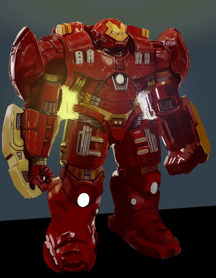 ArtStation - Hulk buster WIP