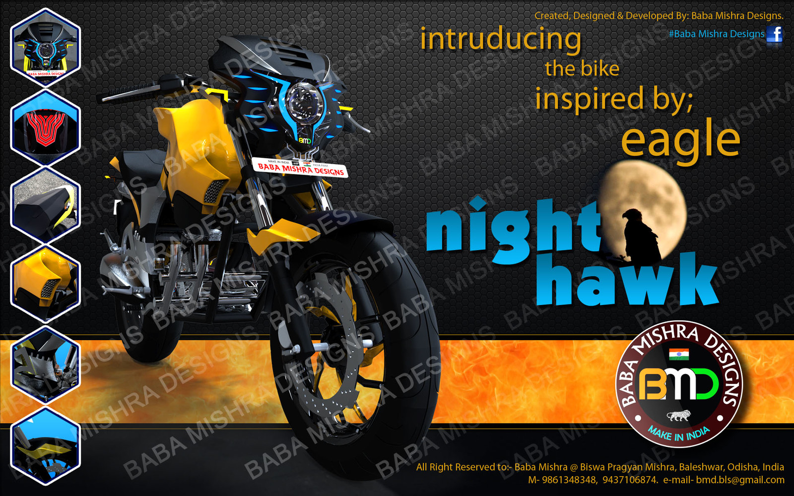 Baba @ Biswa Pragyan Mishra - BABA MISHRA DESIGNS - CONCEPT NIGHTHAWK