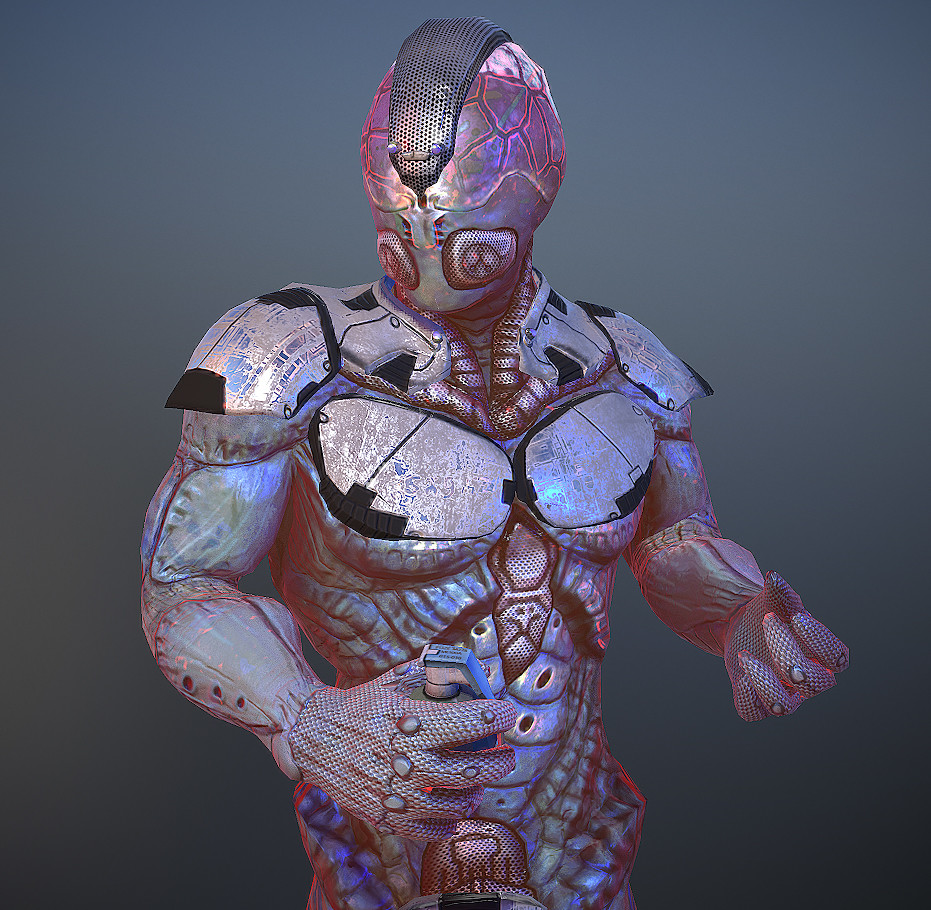 ArtStation - Alien Soldier