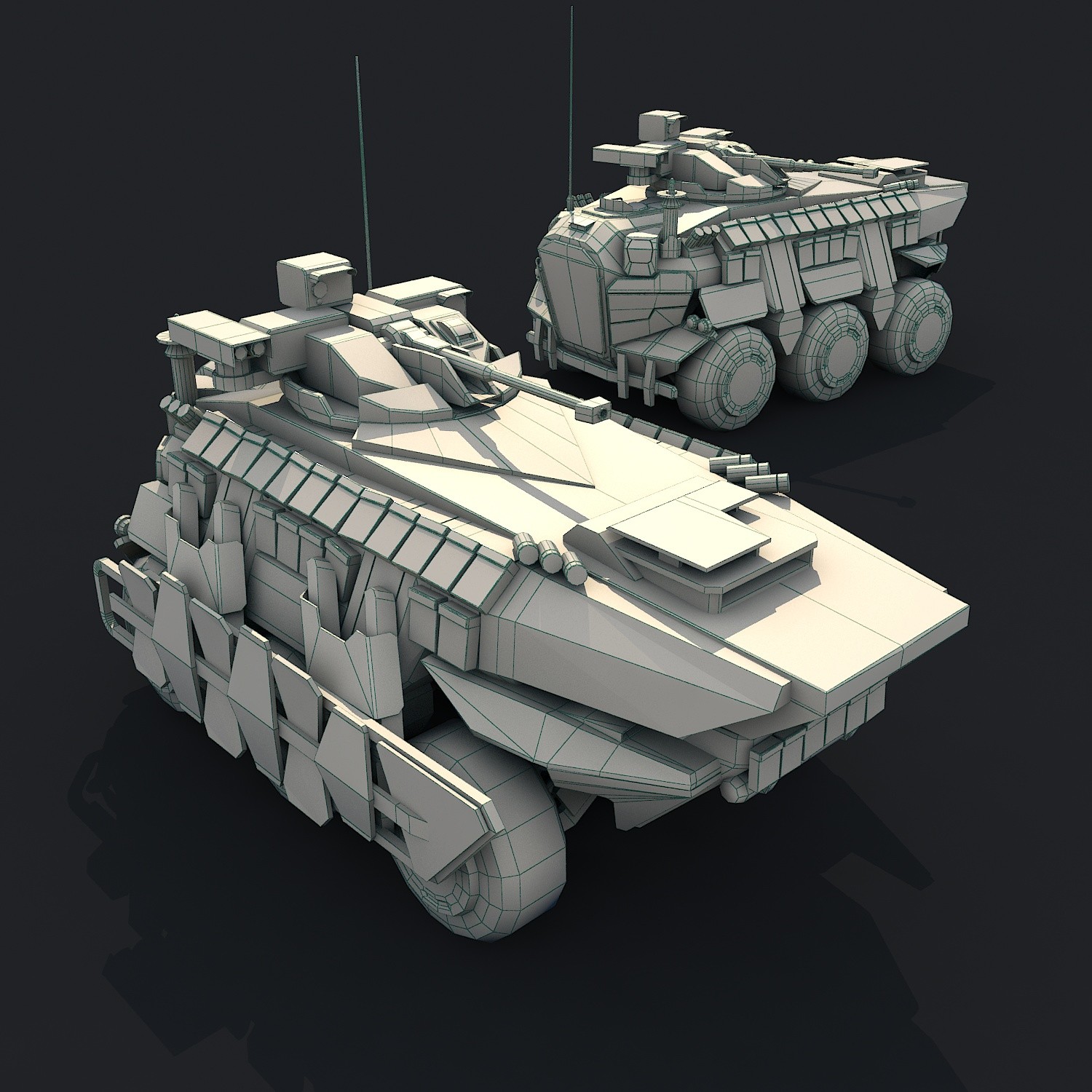 ArtStation - APC 1 80 Concept