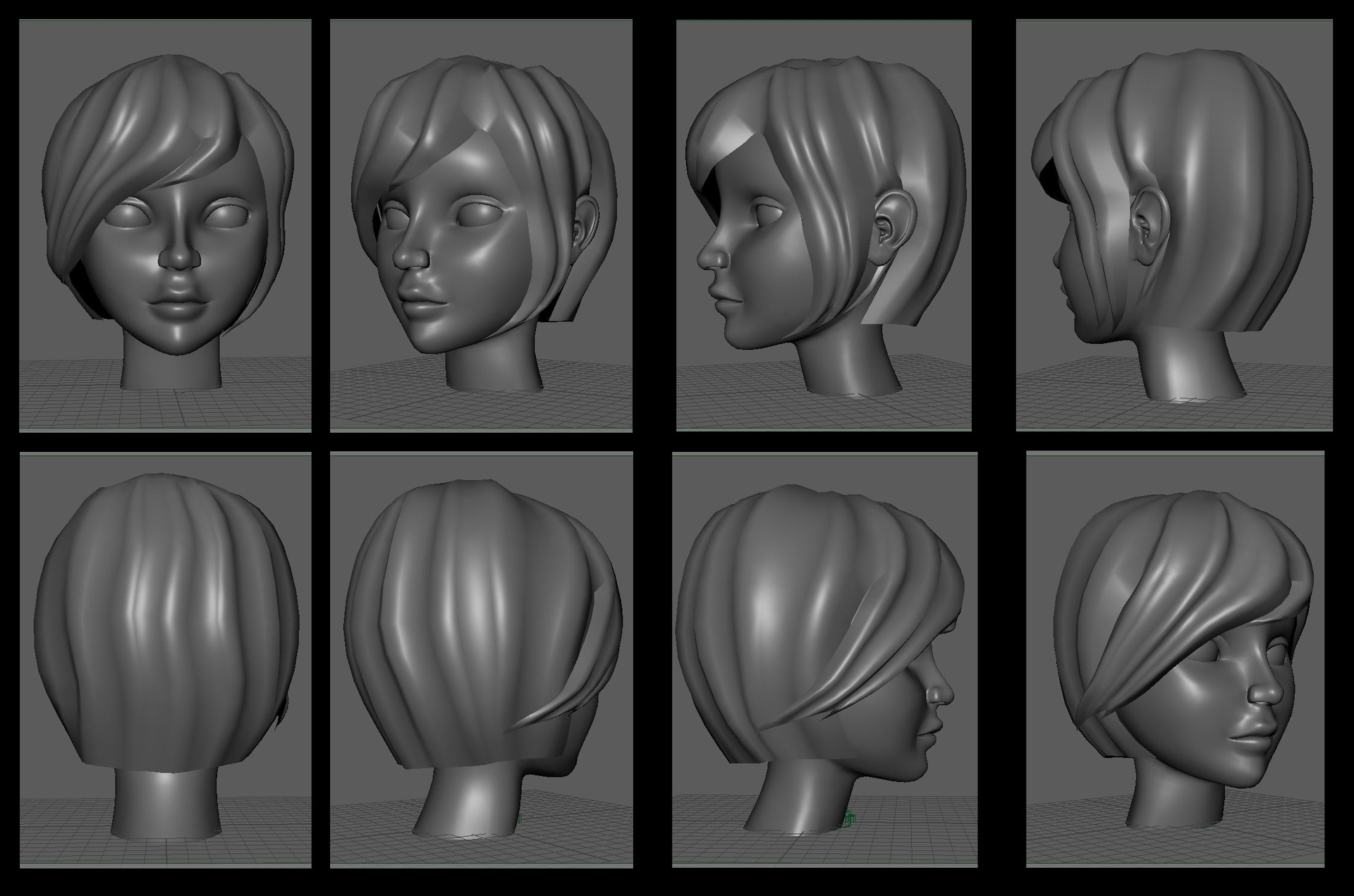 ArtStation - Character Head Modeling