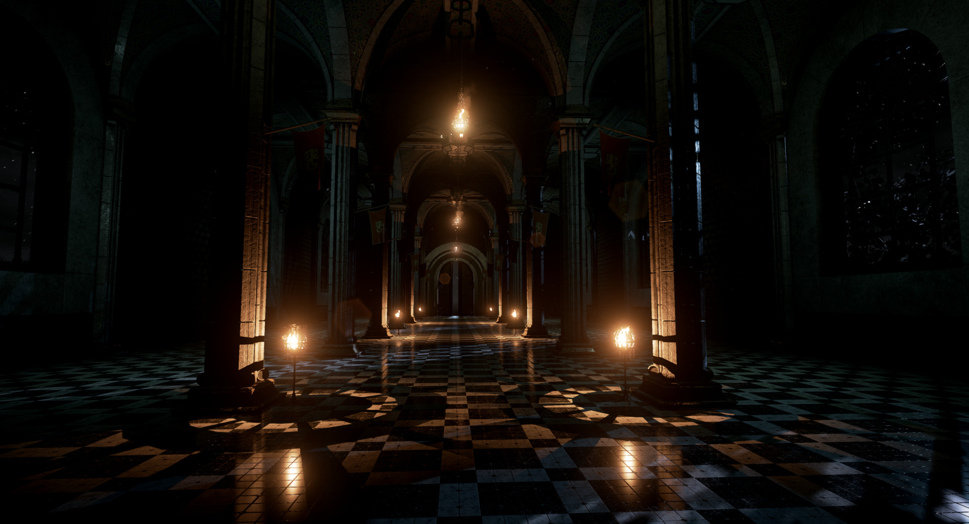 ArtStation - Dark scene in UE4