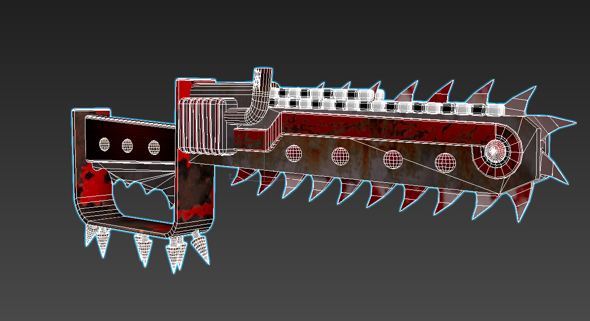 Jamie Reed - Warhammer 40K Ork Chainsword