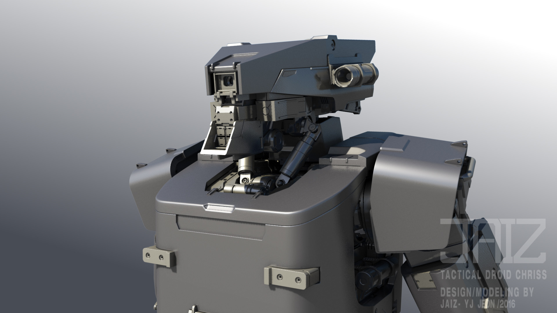 ArtStation - TACTICAL DROID CHRISS