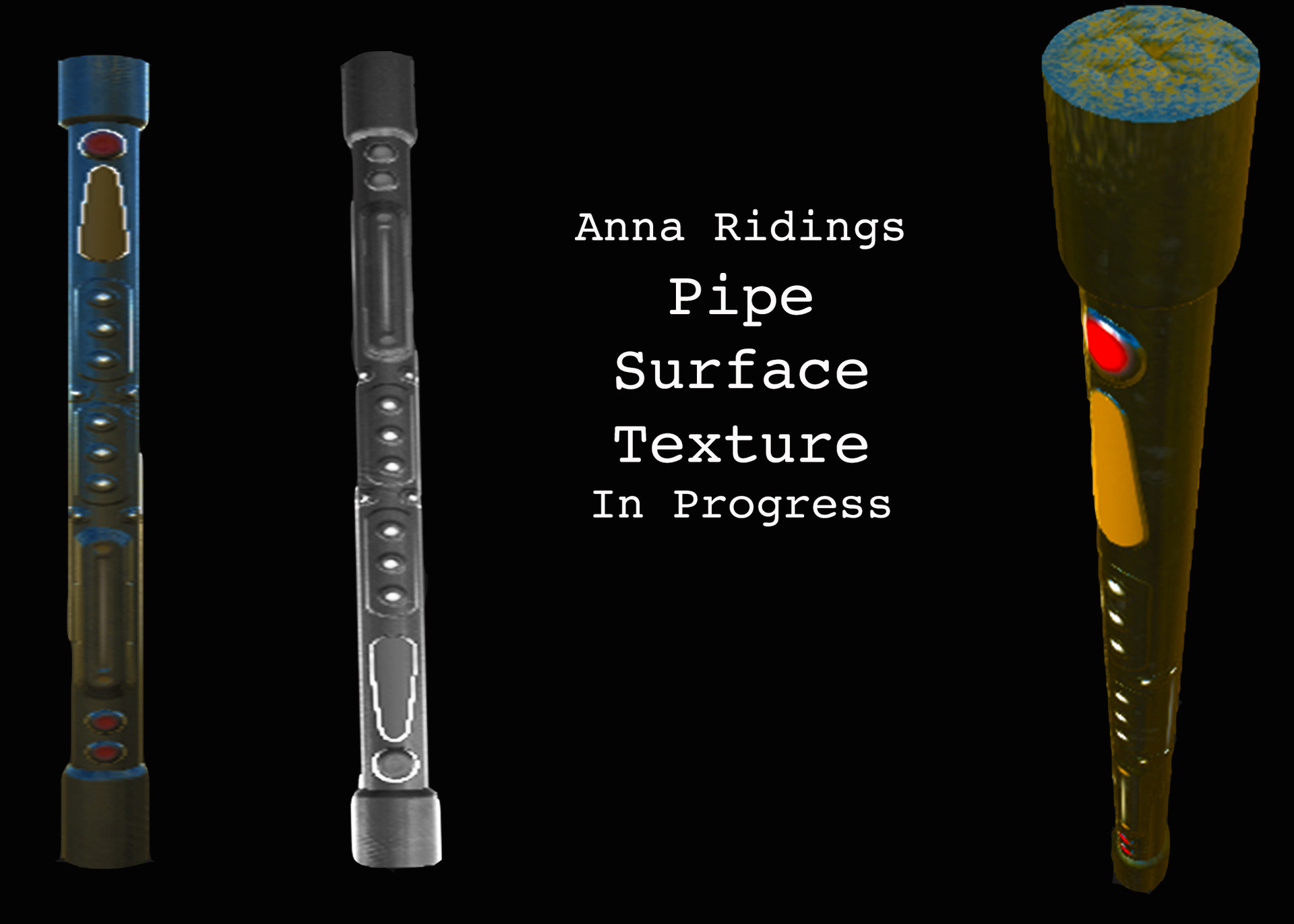 ArtStation - Pipe Surface Texture