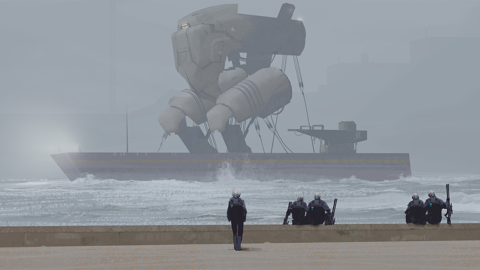 ArtStation - Mech Transport