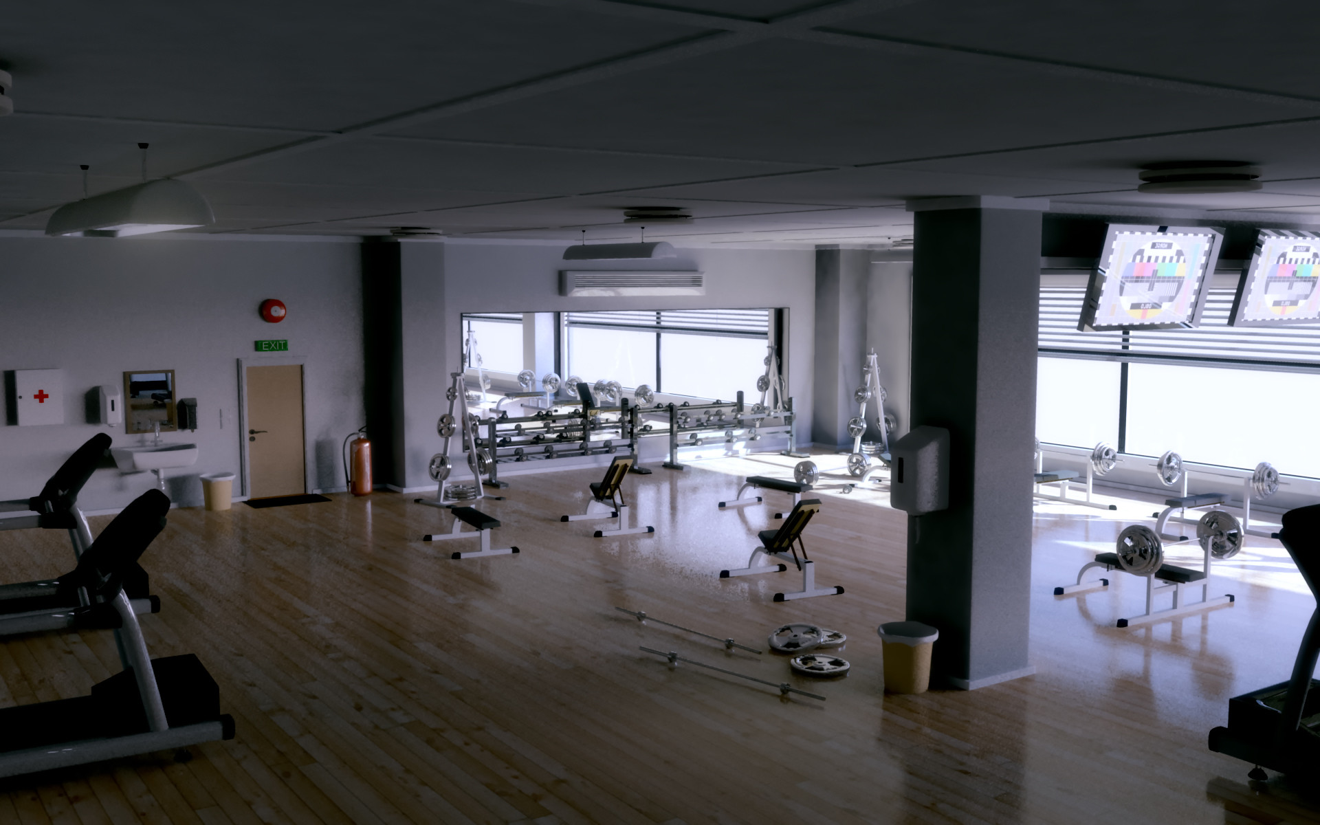 ArtStation - The Local Gym