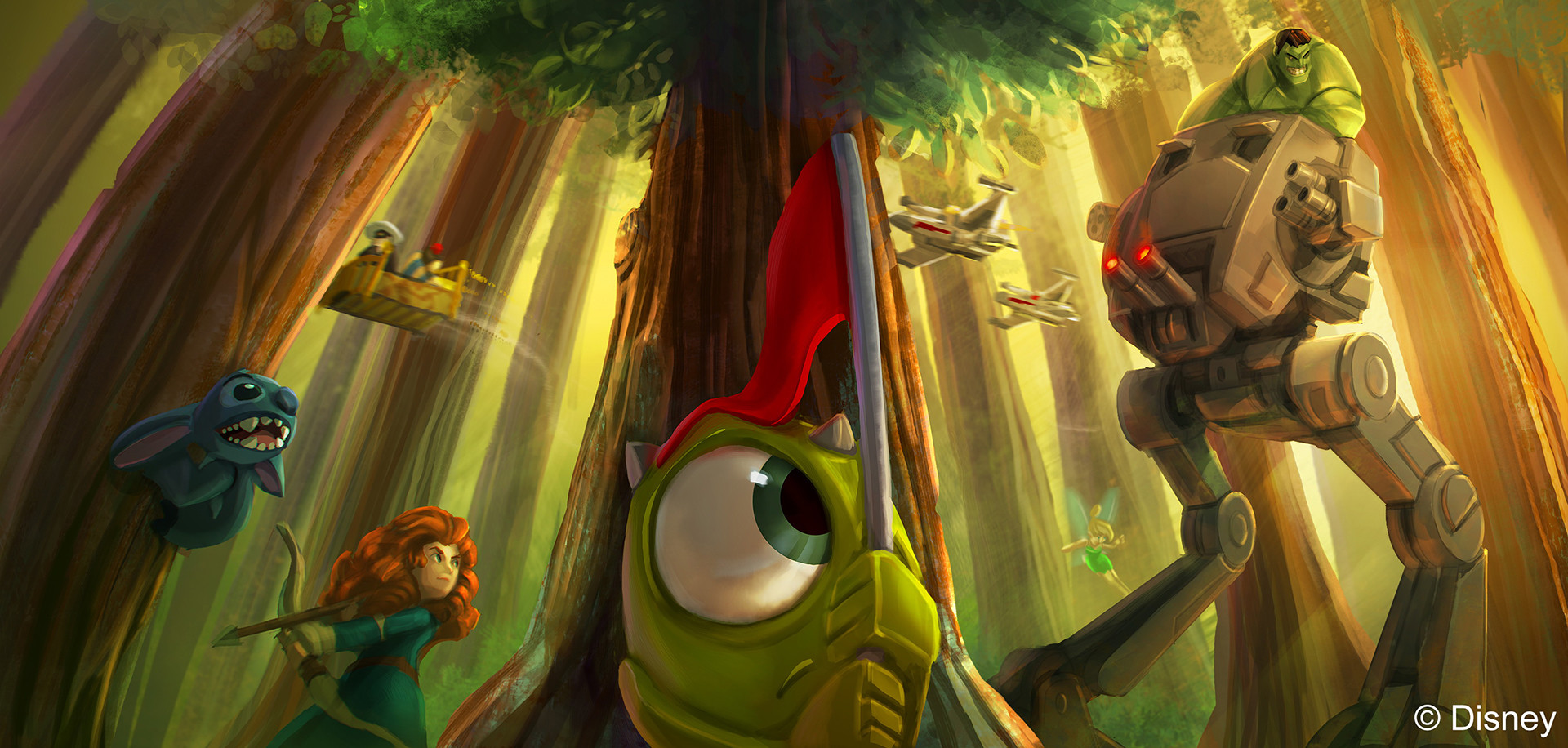 ArtStation - Capture the flag - Disney Infinity 3.0