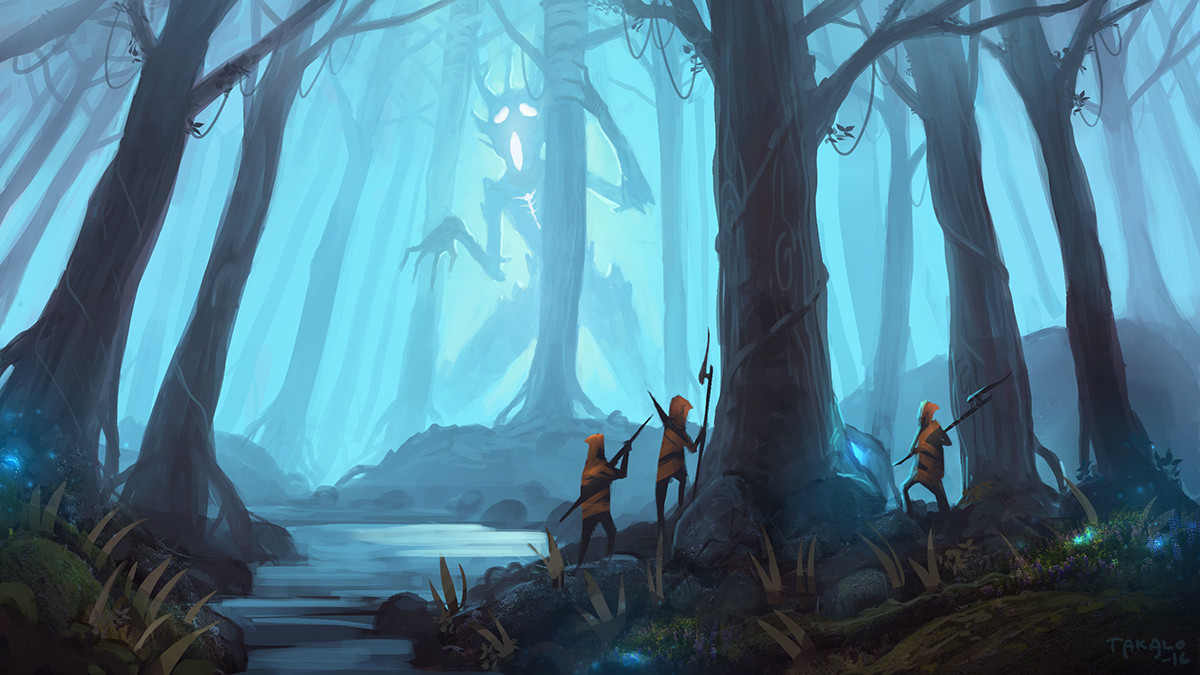 ArtStation - Ancient One of the Forest
