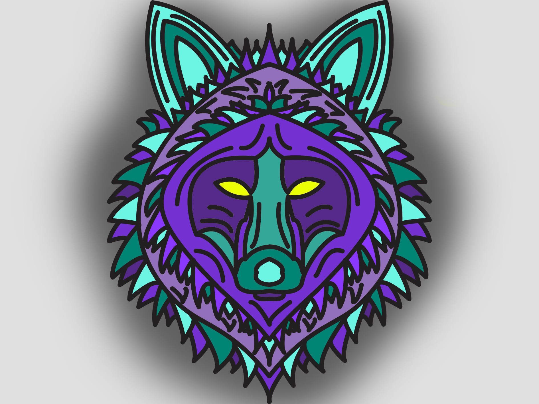 ArtStation - Wolf Head