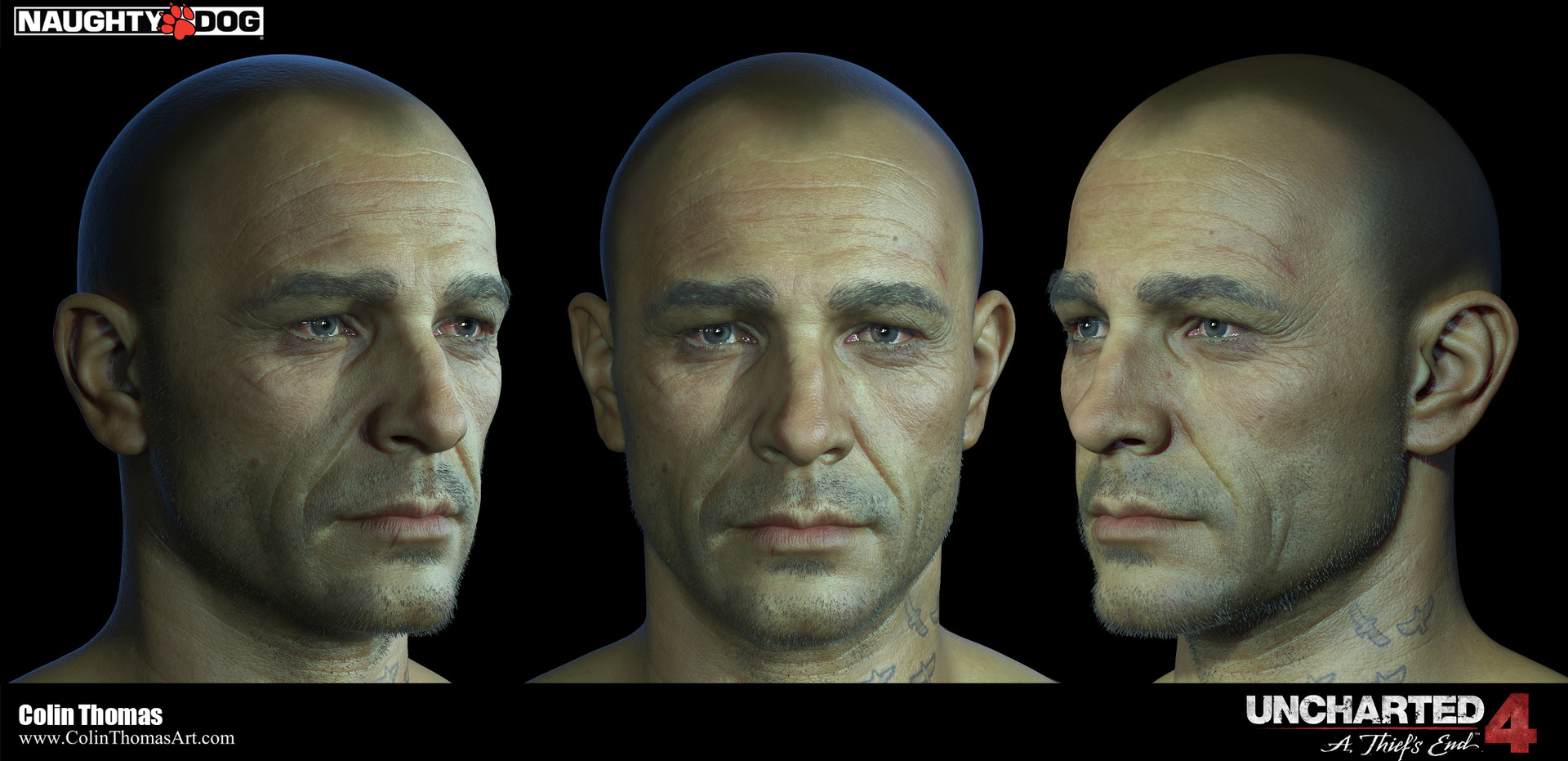 Uncharted 4 Character Models