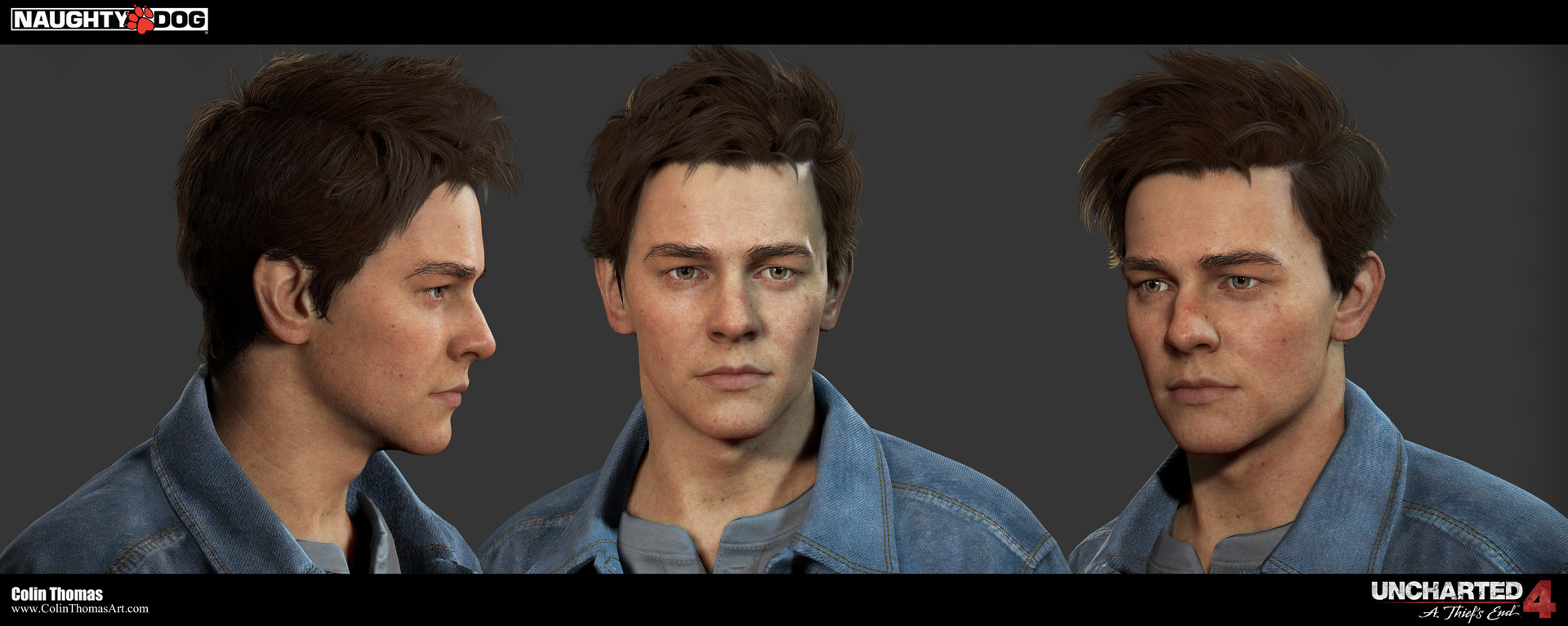 Colin Thomas - UNCHARTED 4: SAMUEL ART DUMP!