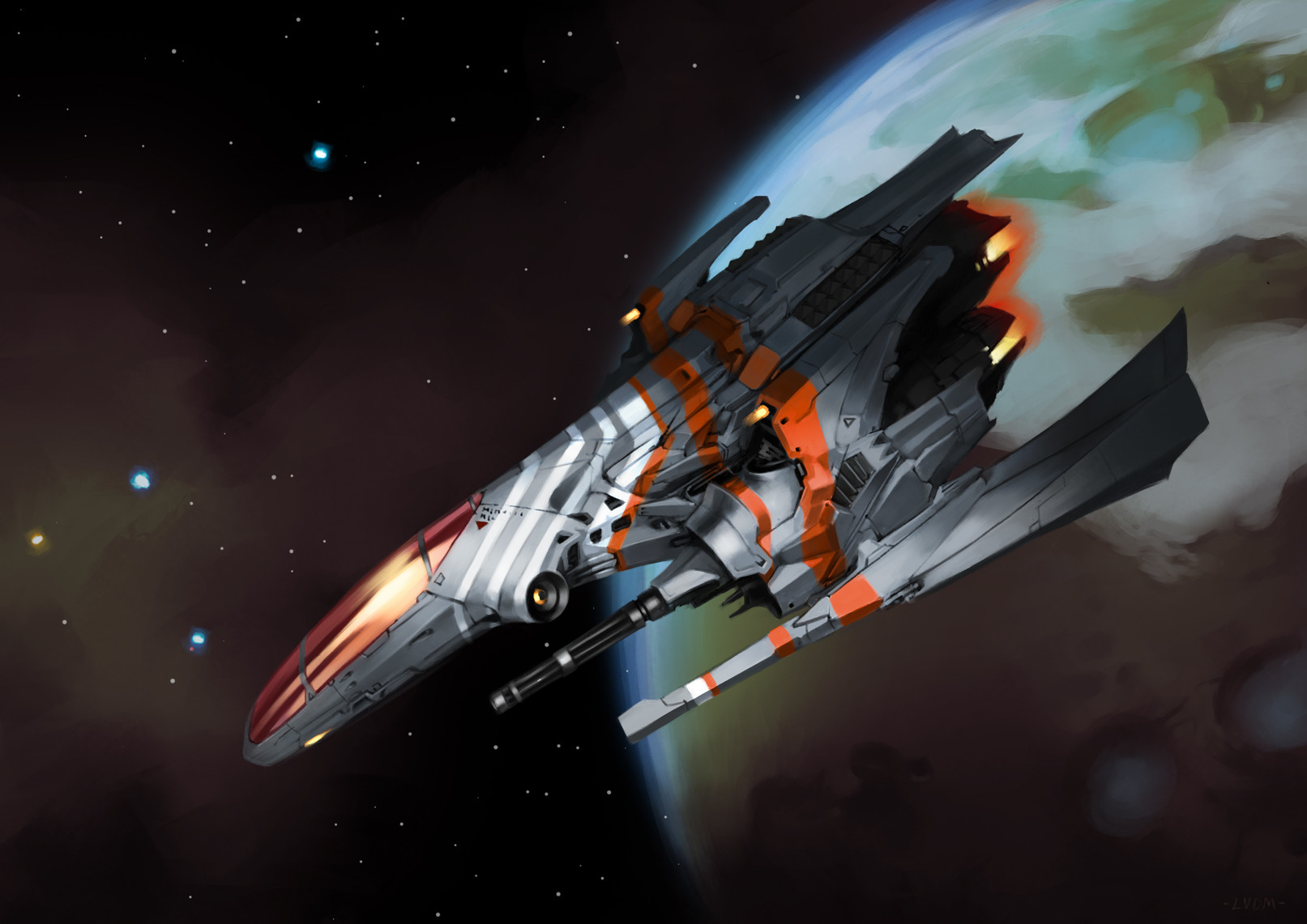 ArtStation - Shmup fighter