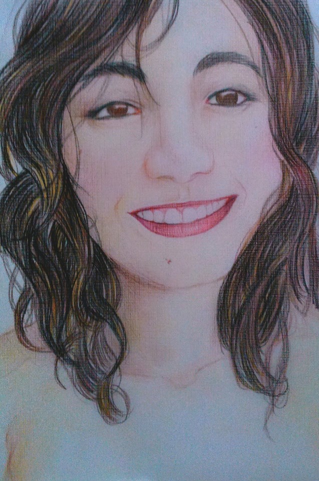 ArtStation - Colored pencil face