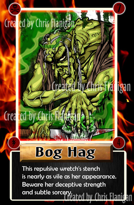 ArtStation - Bog Hag colored