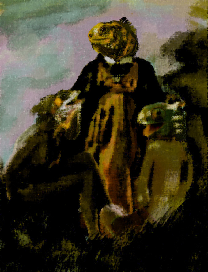 ArtStation - Lizard women from Shoomadeyah