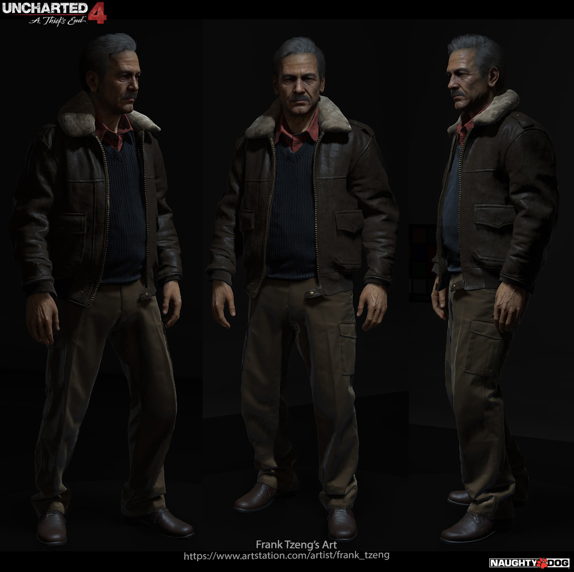 Frank Tzeng - Uncharted 4 - Victor Sullivan