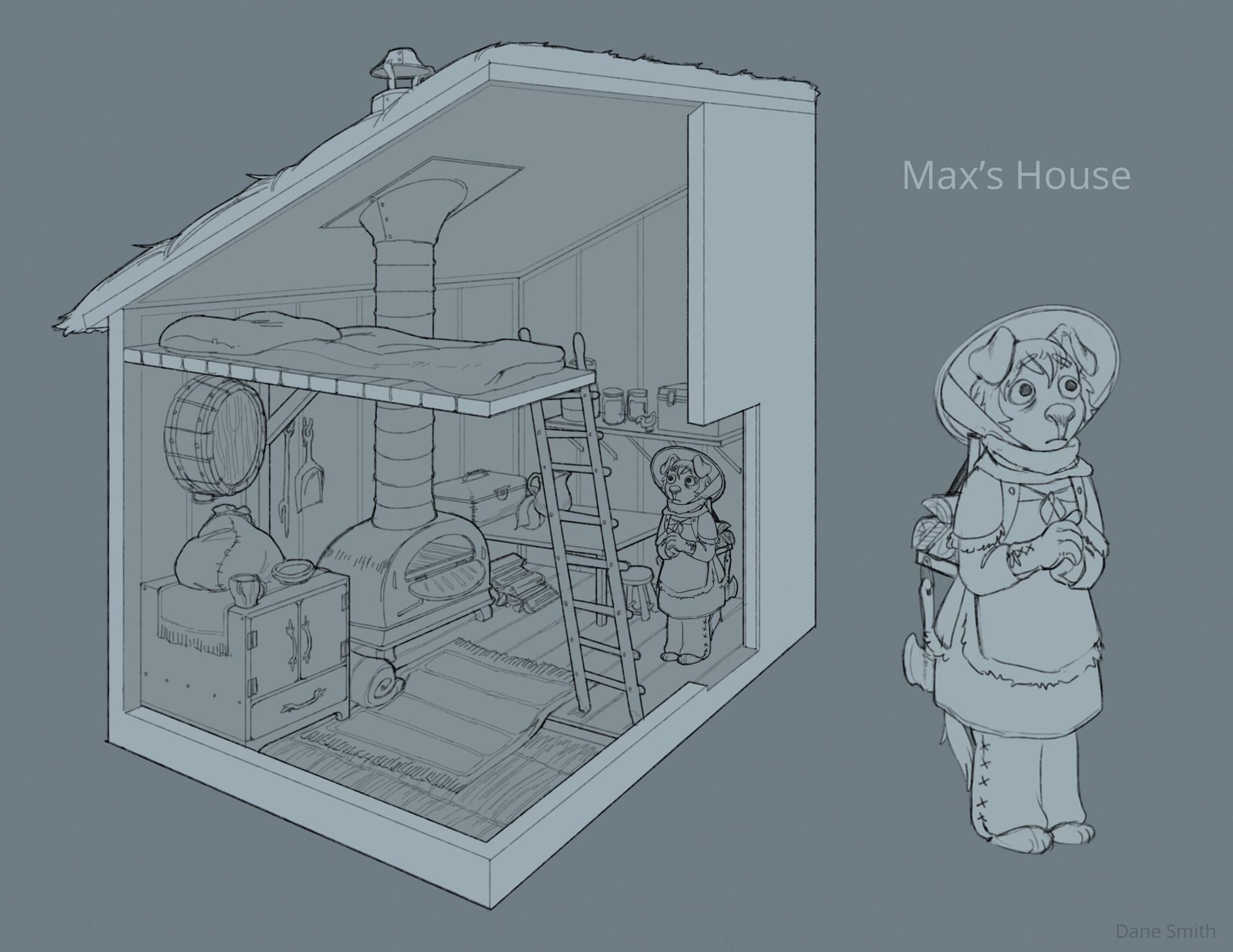 ArtStation - Max's House