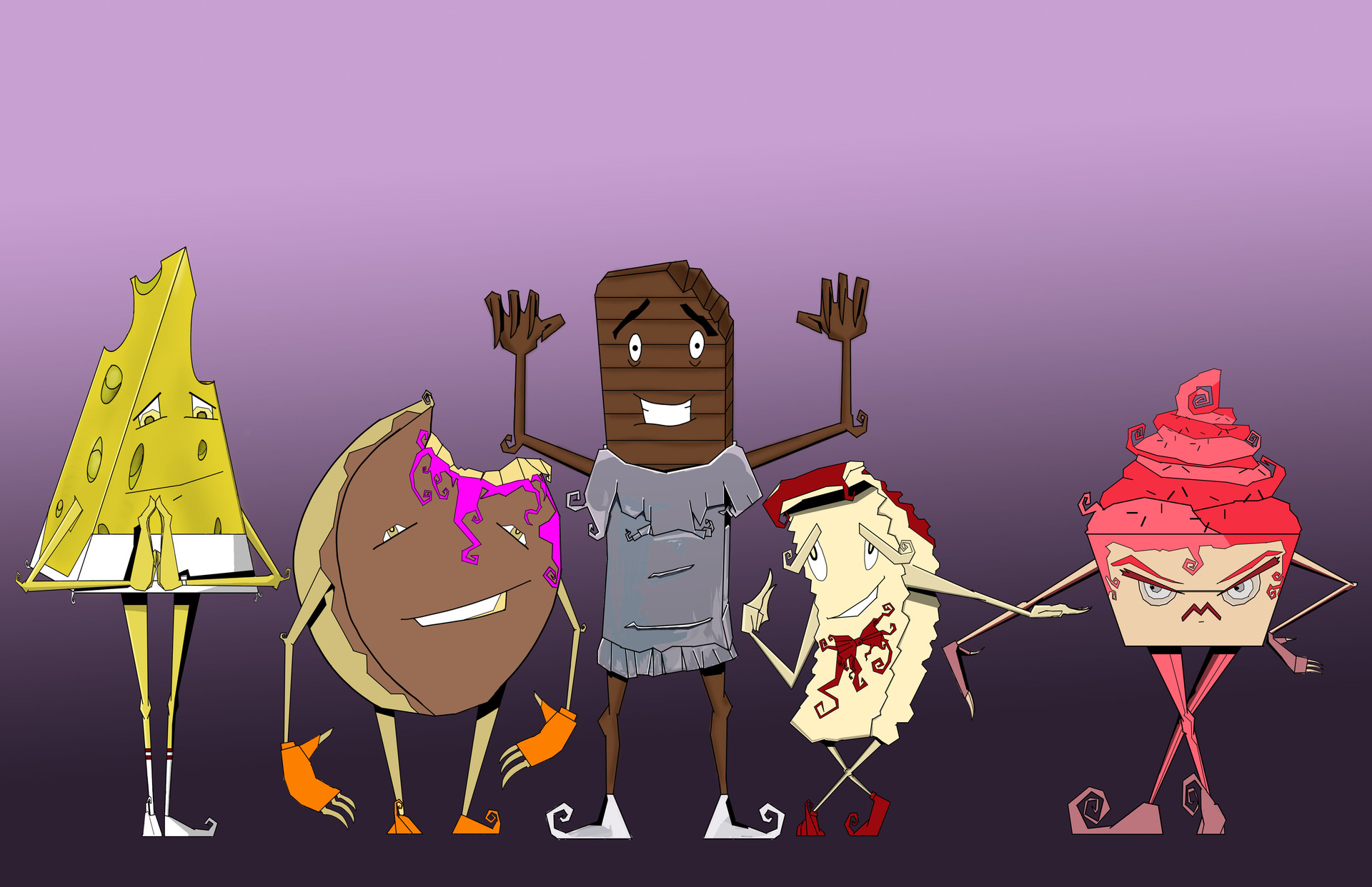 ArtStation - Junk food