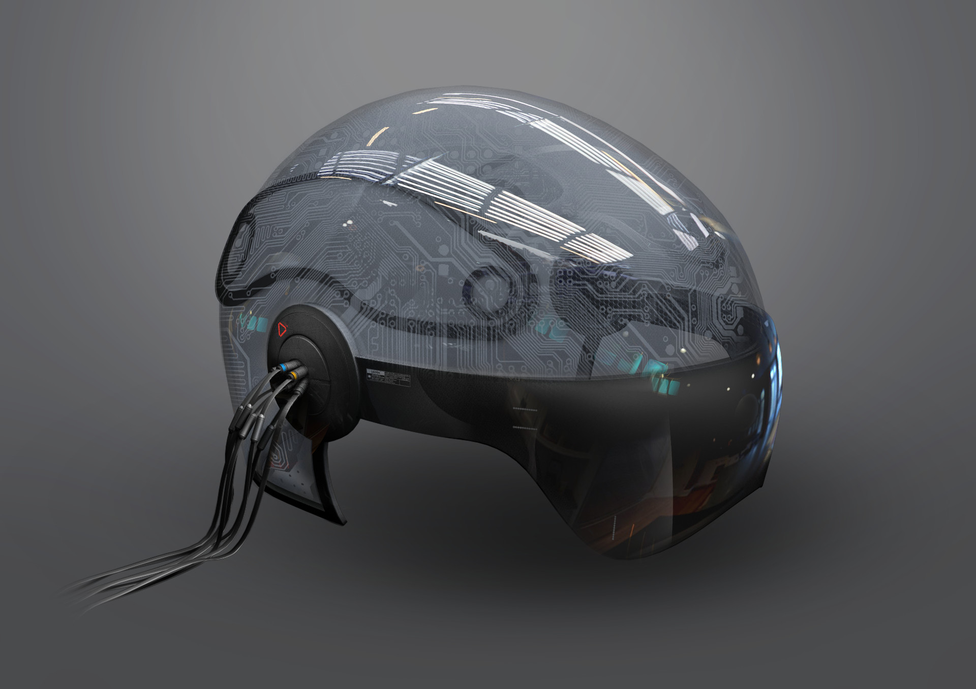 ArtStation - Cerebral Neural Headgear AR Visor