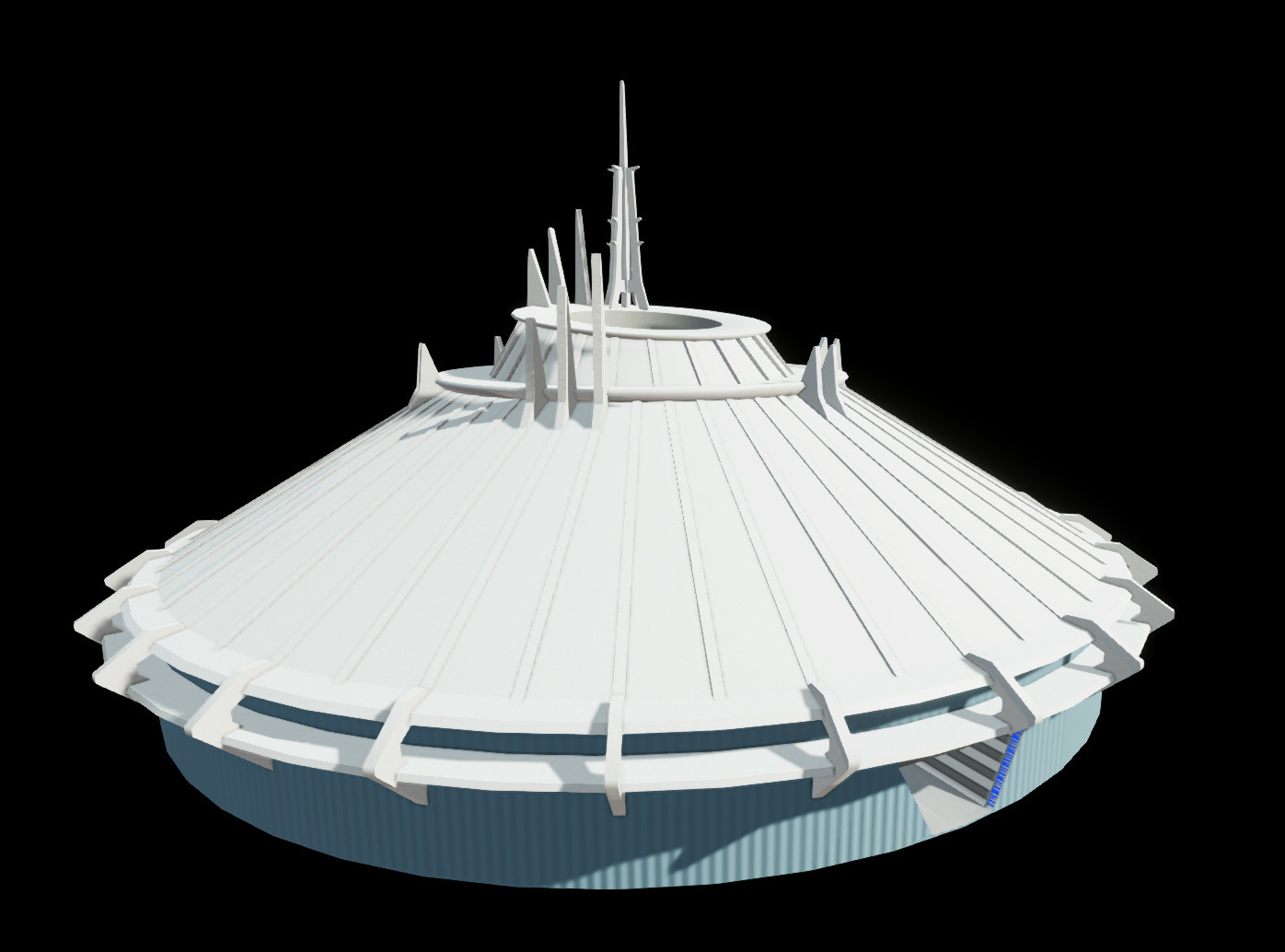 ArtStation - Space Mountain Set Piece