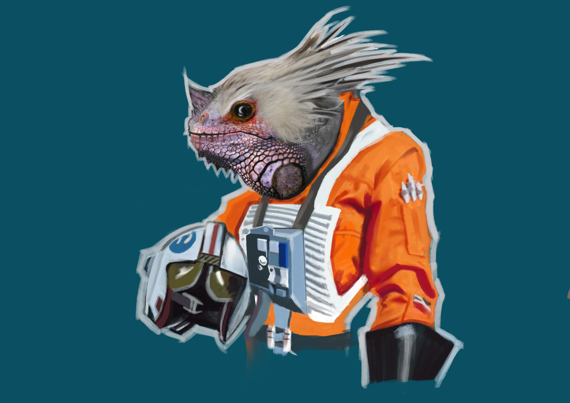 ArtStation - Rebel Pilot
