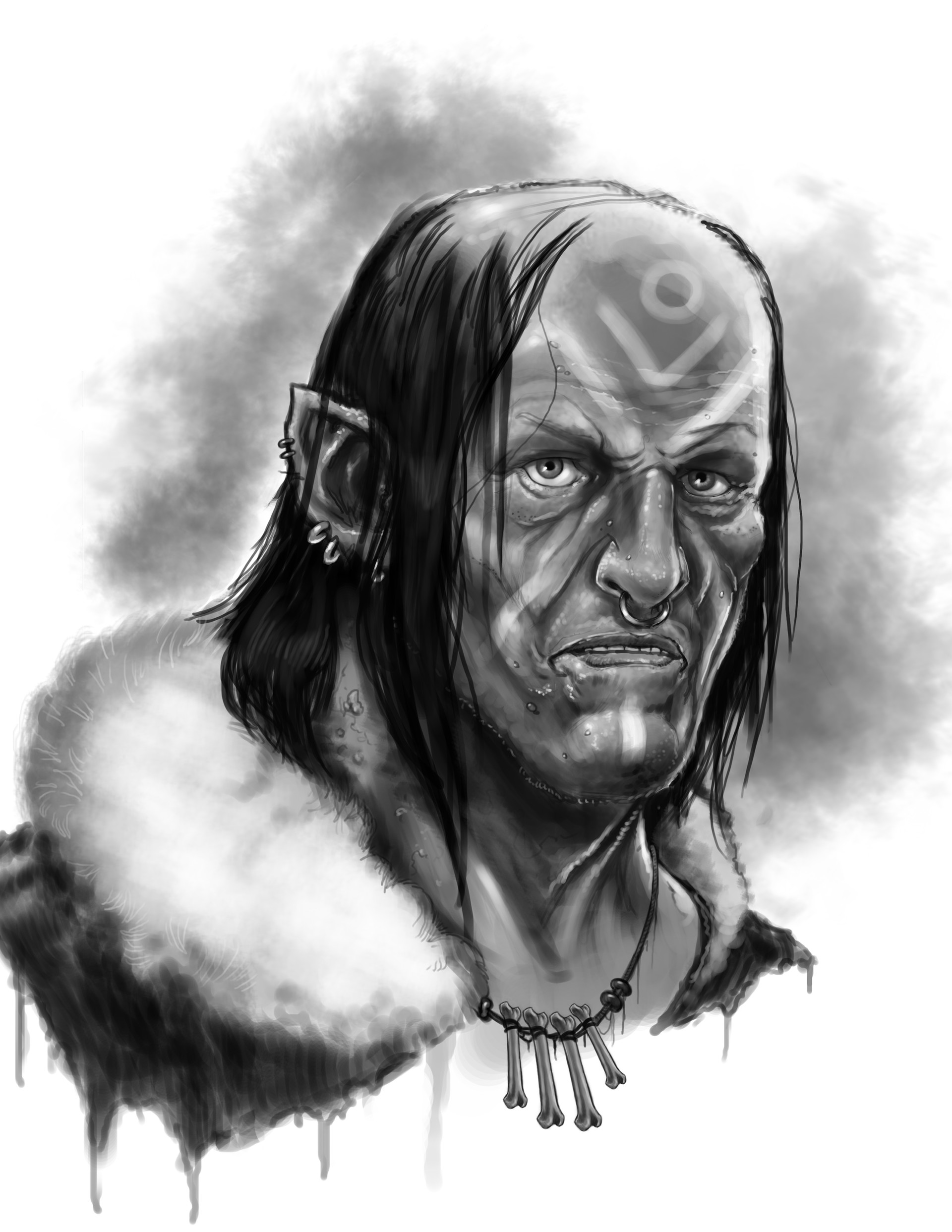 ArtStation - Ogre bust